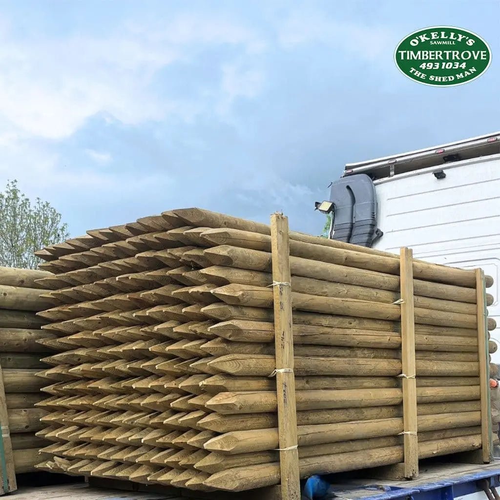 Rough Timber | Fence Posts | Sawn Treated Timber – Timbertrove
